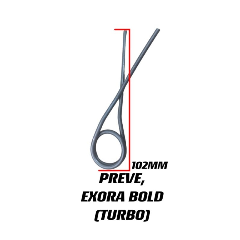 PROTON FLX PREVE EXORA BOLD TURBO GEAR LEVER SHAFT SPRING/GEAR SHIFT ...