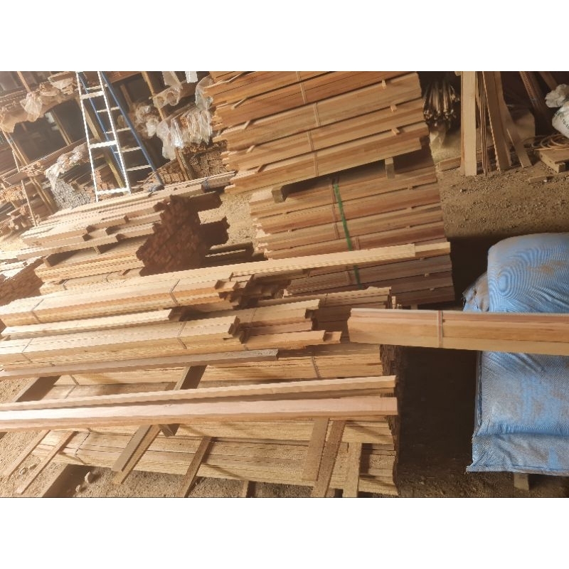 Kayu perabot solid kayu size 1 X2, Wood furniture Solid wood 1X2, Siap ...