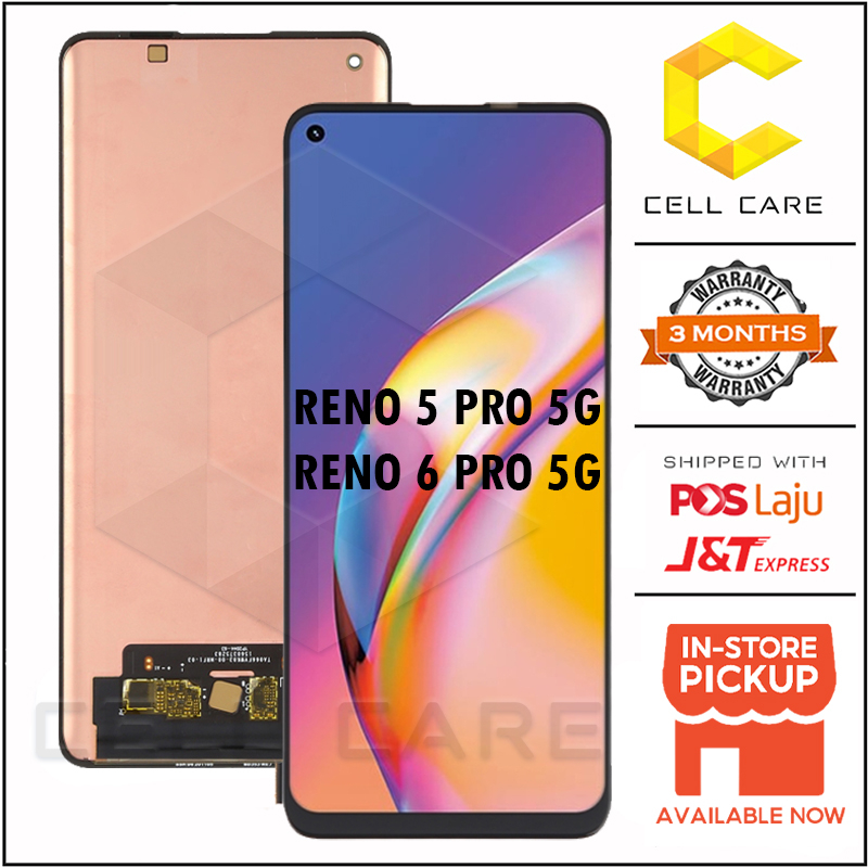 LCD Display Touch Screen Compatible For RENO 5 PRO 5G / RENO 6 PRO 5G ...