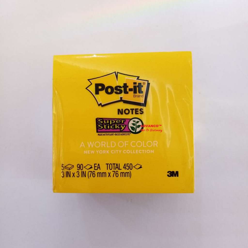 3M POST SUPER STICKY CUBE (NEW YORK) 654-5SSNY 3X3 M | Shopee Malaysia