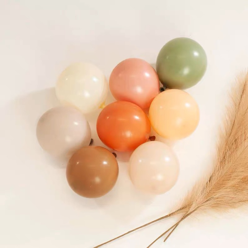 [12INCH ]RETRO COLOUR BALLOONS •RETRO BALON•VINTAGE STYLE BALLOONS ...