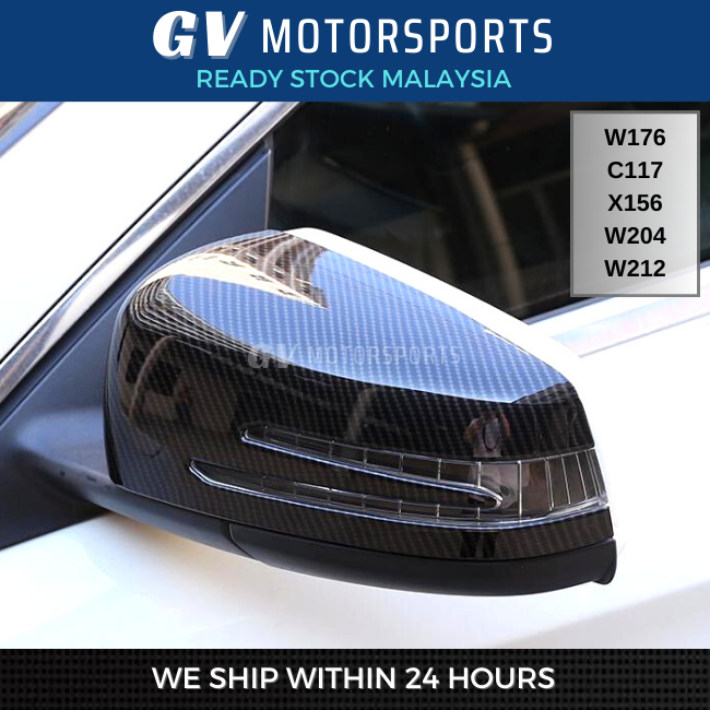 READY STOCK Mercedes Benz Side Mirror Cover A CLA GLA C E Class W176 ...