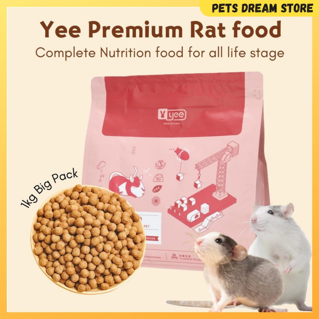 Yee Premium Rat Food Fancy rat food all life stage chipmunk food mouse ...
