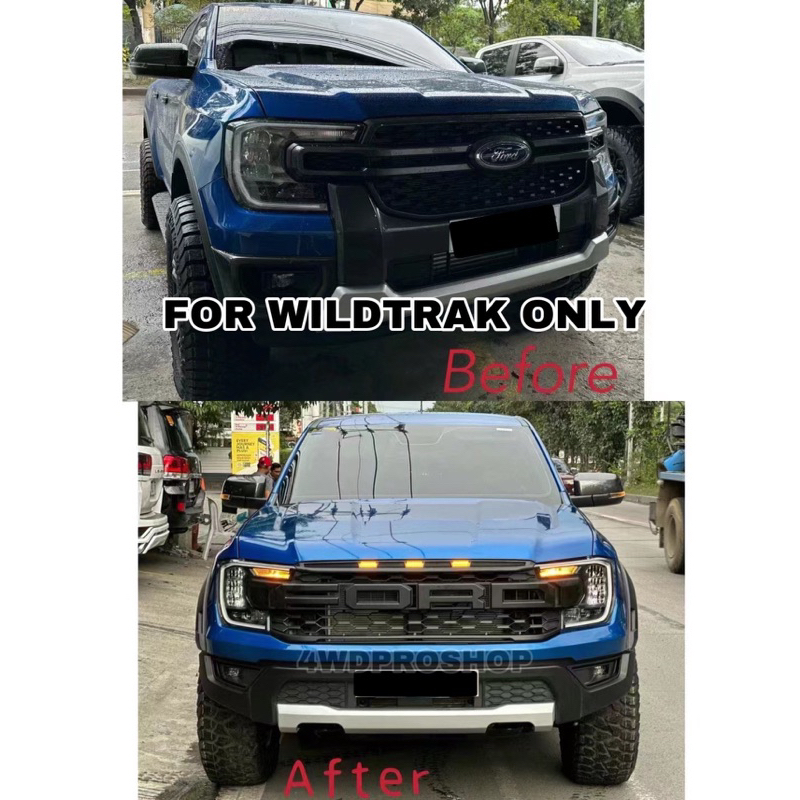 FORD RANGER T9 XLT XLT+ PLUS WILDTRAK CONVERT TO NEW MINI RAPTOR V6 3.0 ...