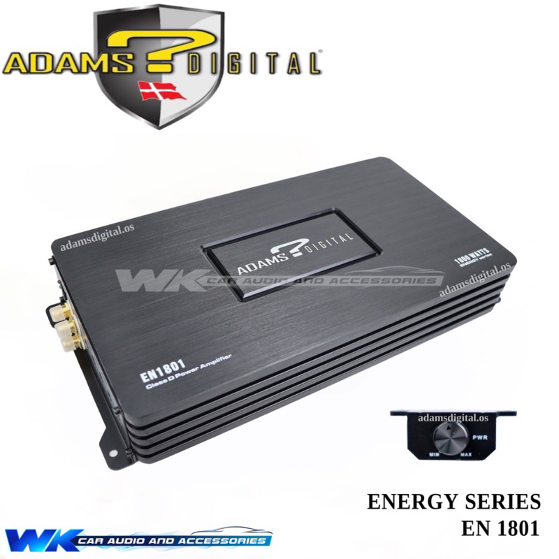 ADAMS DIGITAL ENERGY SERIES HIGH POWER 1 CHANNEL MONOBLOCK POWER ...