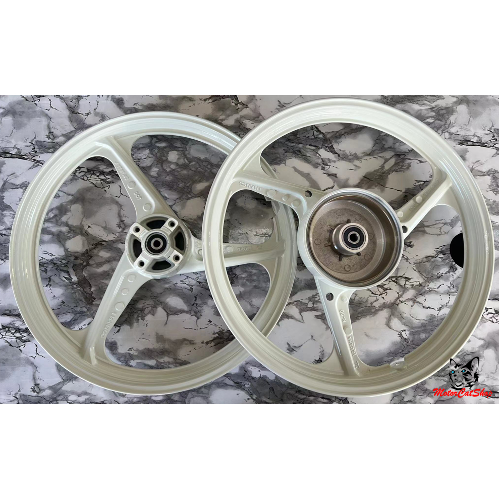 Enkei Sport Rim 3 Batang Putih LC135 V1-V7 3 Batang Putih Size (FR 1.4, RR 1.6) Free Tube Kepala ...