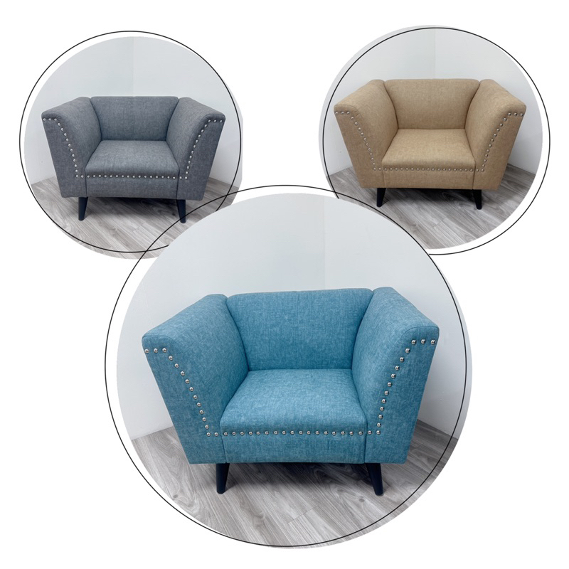 Modern Design /1 Seater Sofa / Single Wing Sofa / Design by SSF ...