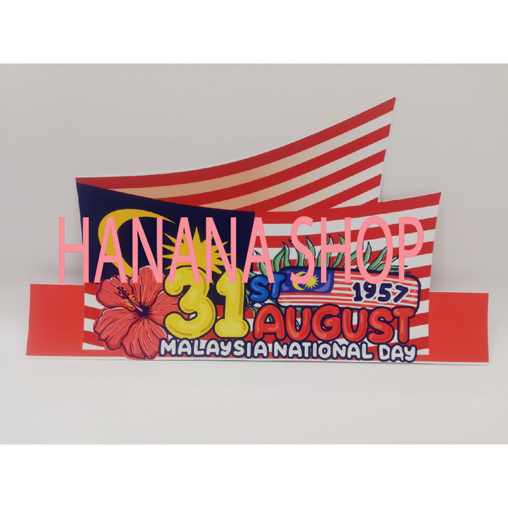 tanjak merdeka topi merdeka kanak-kanak | Shopee Malaysia