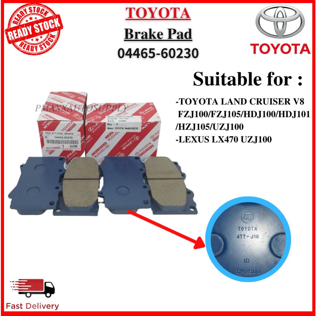 ORIGINAL Toyota Land Cruiser V8 FZJ100 FZJ105 HDJ100 HDJ101 HZJ105 ...