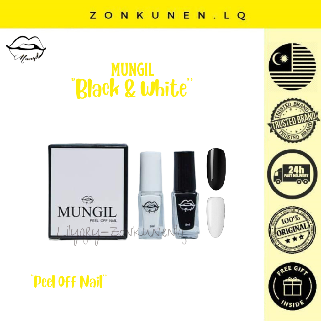 Mungil Black & White Edition | Shopee Malaysia