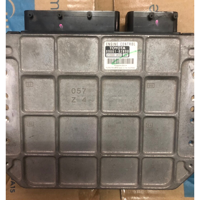 Toyota Altis 2008 Engine ECU (89661-02N90) | Shopee Malaysia
