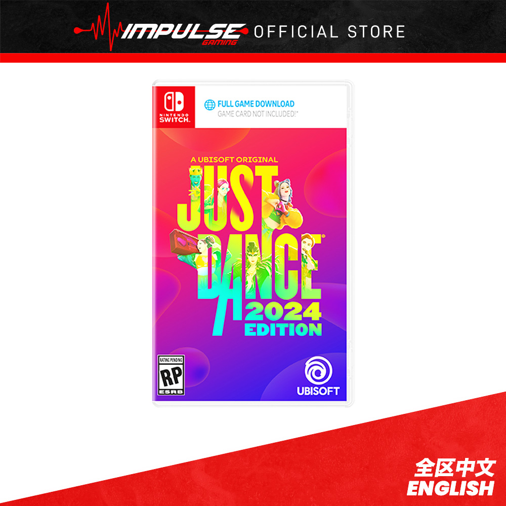 NSW Nintendo Switch Just Dance 24 2024 Chi/Eng Version 舞力全開2024 中英文版 ...