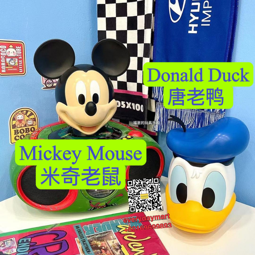 🔥MICKEY MOUSE DONALD DUCK PIGGY BANK🔥ACTION FIGURE TOYS STATUES💥 ...
