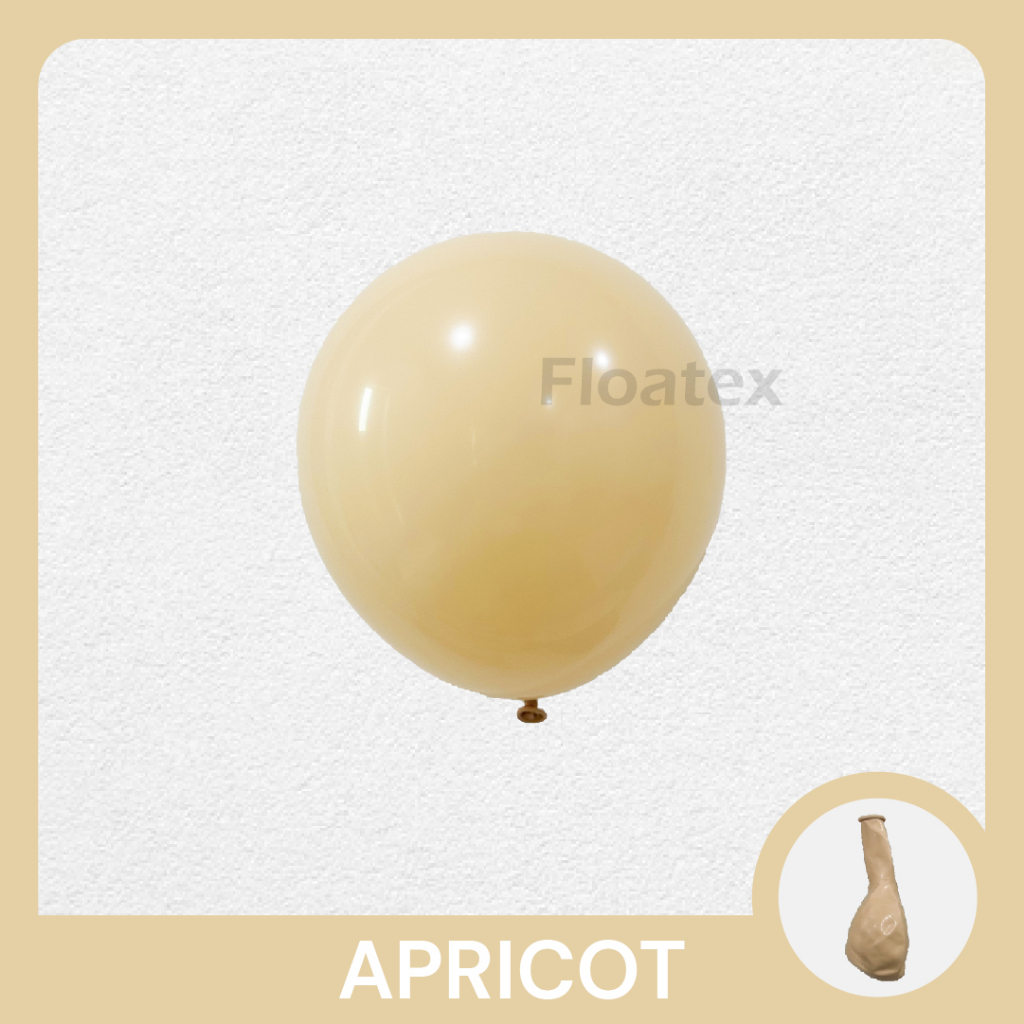 Floatex 3.2g High Quality 12 Inch Matte Latex Colorful Balloon Circle ...