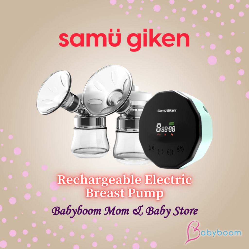 Samu Giken Rechargeable Electric Breast Pump – BP200GR(T) | Shopee Malaysia
