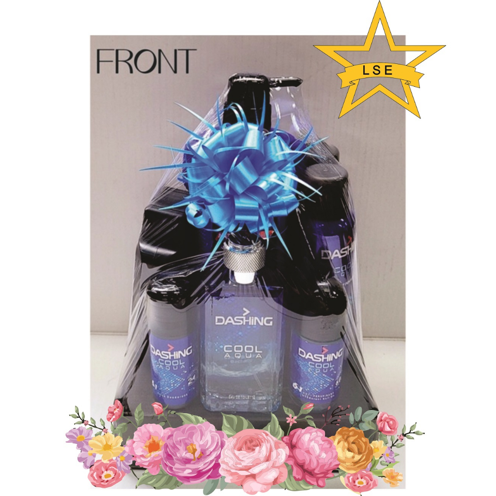 LSE PRODUCTS DASHING Super Premium COOL AQUA Gift Set (Set Hantaran ...