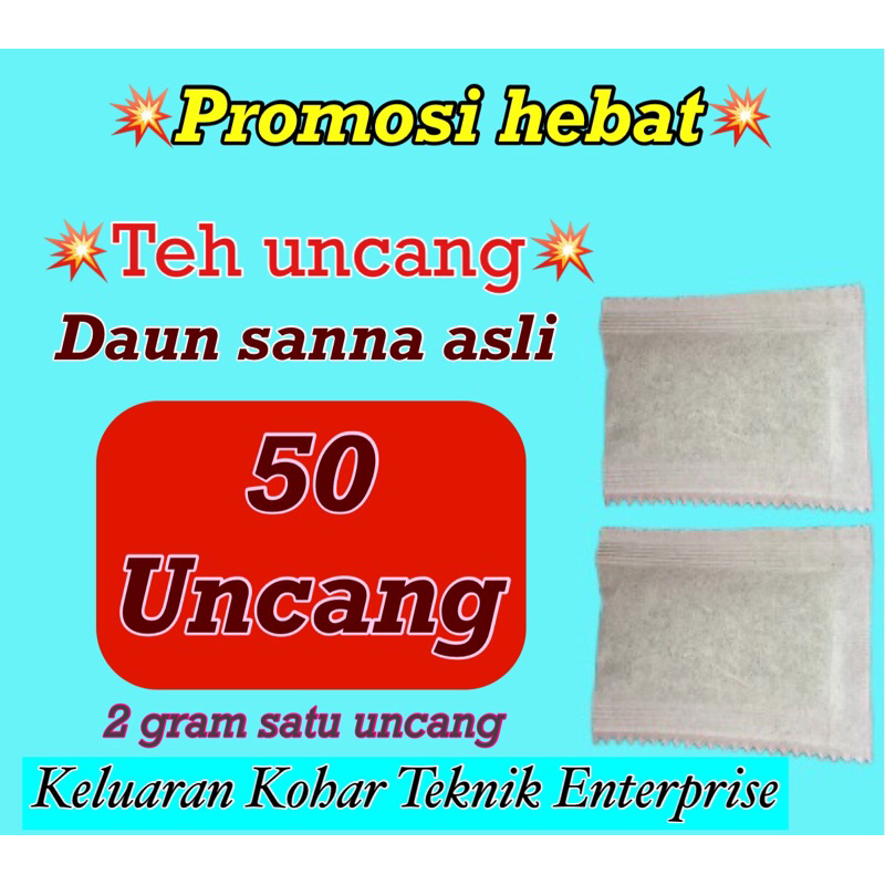 💥TEH UNCANG DAUN SANNA (50 UNCANG)💥 | Shopee Malaysia