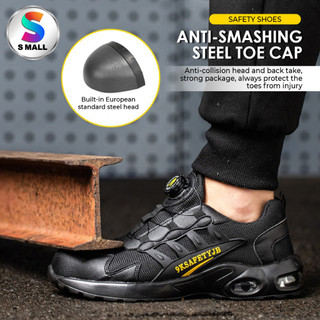 Safety Shoes Low-Cut Anti-Smashing Anti-Piercing Steel Toe Cap with ...