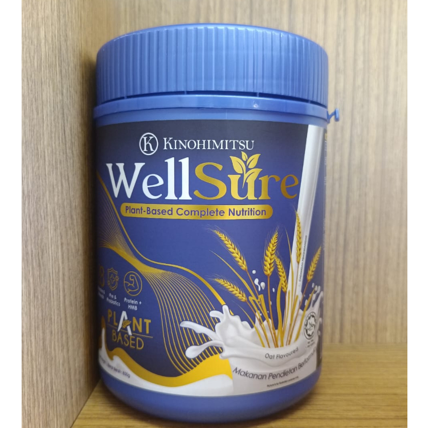 Kinohimitsu WellSure Oat Flavoured 850g (Plant Based) | Shopee Malaysia