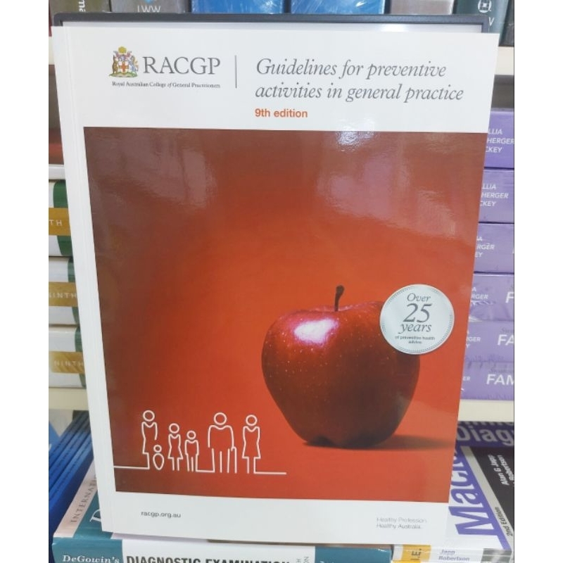 Guidelines for preventive activities in general practice 9th ed RACGP ...