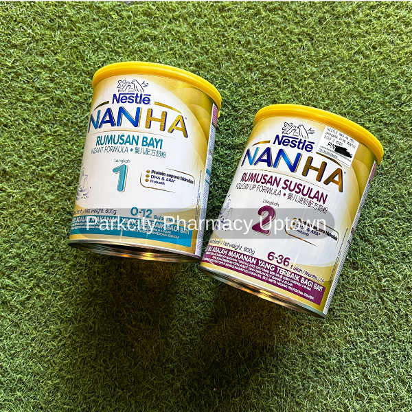 Nestle NAN HA Pro DHA ARA Milk Formula Step 1 or Step 2 800g [Step 1 ...