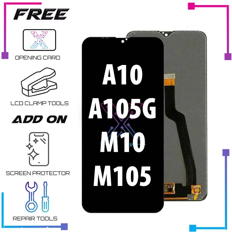LCD SCREEN DISPLAY FOR SAMSUNG A10 A105G / M10 M105 | Shopee Malaysia