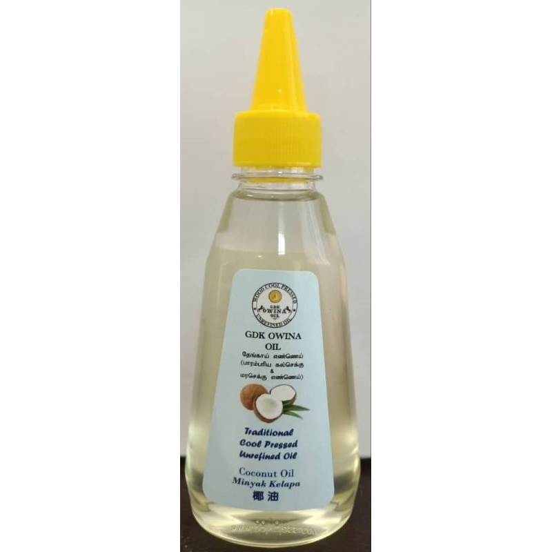 Coconut oil Traditional Wood Cool Pressed Unrefined Oil (Chekku Oil ...
