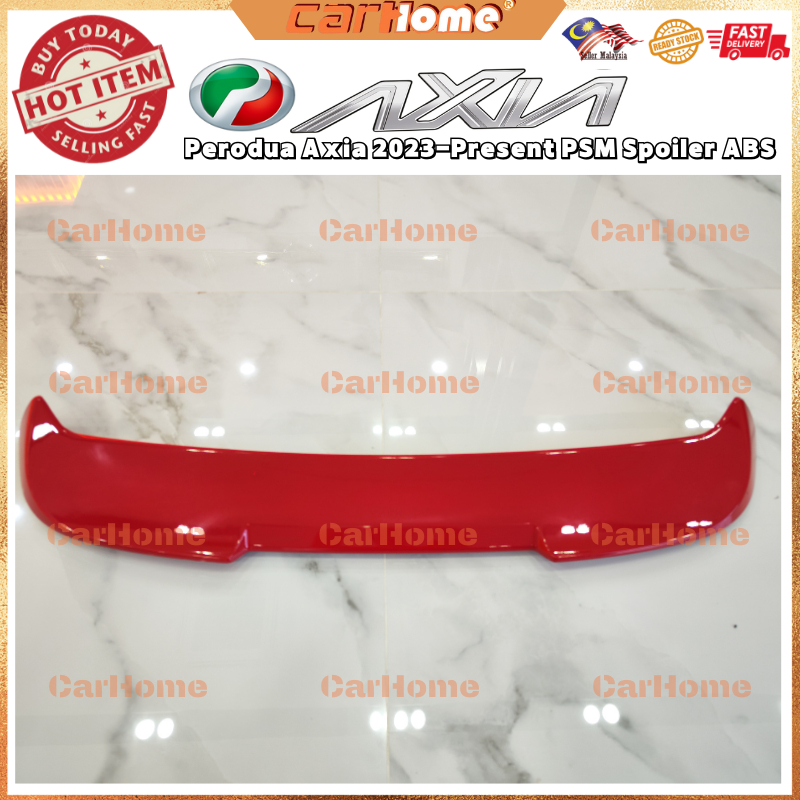 Perodua Axia 2023 Spoiler Ducktail Spoiler PSM Duck Tail Rear Spoiler ...