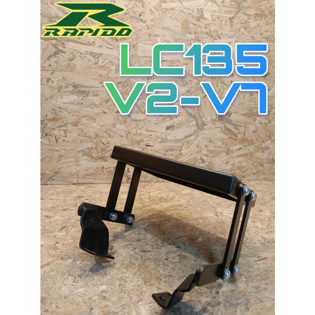 MONORACK RAPIDO ADJUSTABLE REAR RACK MONORACK YAMAHA LC135 V2 - V7 - 5S ...