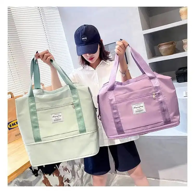 Duffle Bag beg besar Gym Bag Big Capacity Travel Bag Tote bag women ...