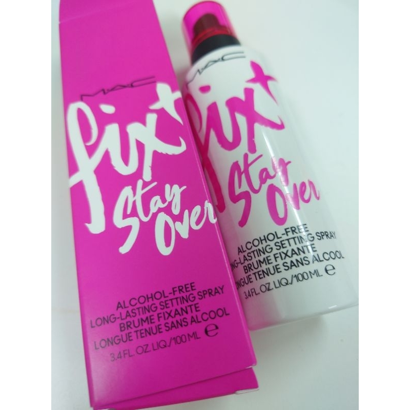 MAC FIX+ STAY OVER ALCOHOL FREE SETTING SPRAY 5ml 10ml Sub Pack ...