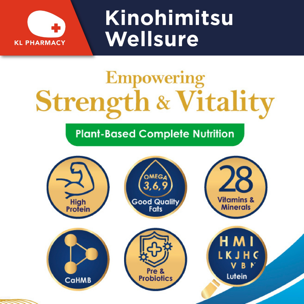 [PHARMACY STOCK][100% ORIGINAL][READY STOCK] Kinohimitsu Wellsure Plant ...