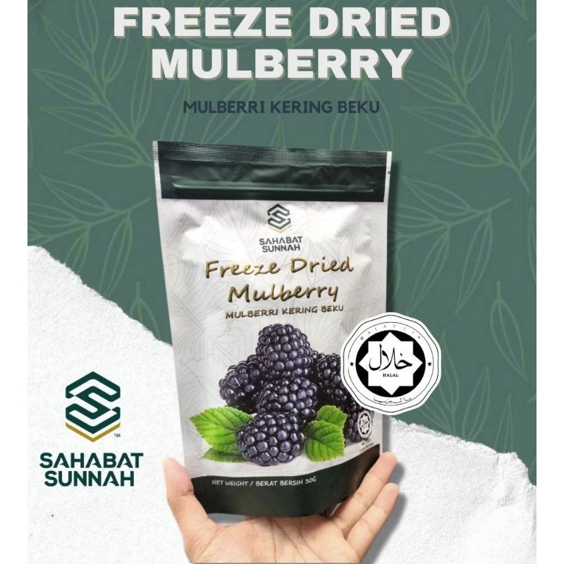 FREEZE DRIED MULBERRY SNACK SIHAT | Shopee Malaysia