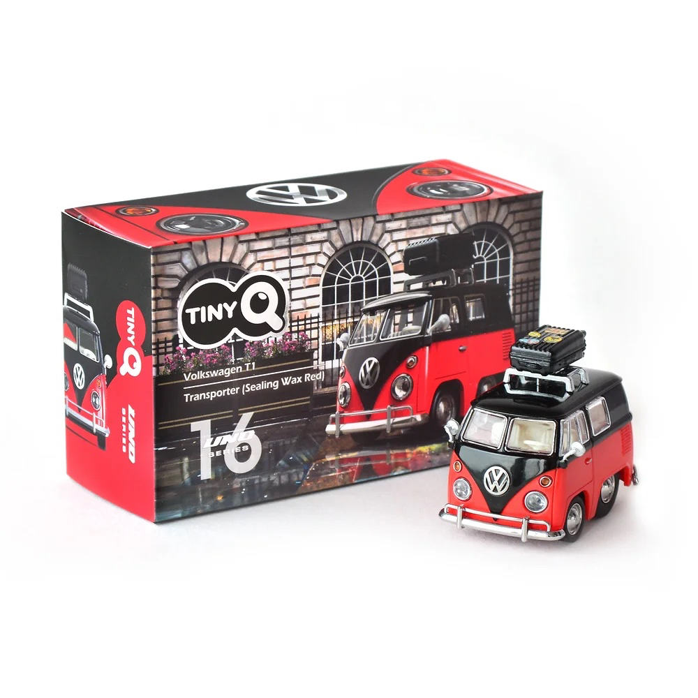 TINY-Q UNO-SERIES 16 - VOLKSWAGEN T1 TRANSPORTER (SEALING WAX RED) | Shopee Malaysia