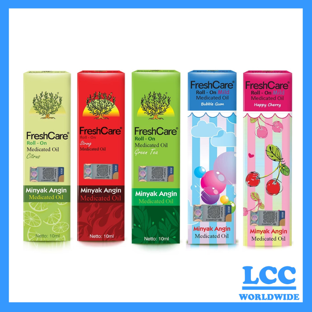 FreshCare Roll-On Medicated Oil 10ml | Shopee Malaysia