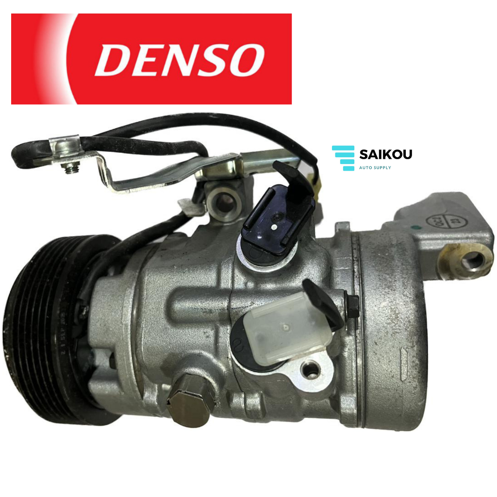 PERODUA BEZZA 1.0 10SA 11C 6PK 12V (NEW) AIR COND COMPRESSOR | Shopee ...