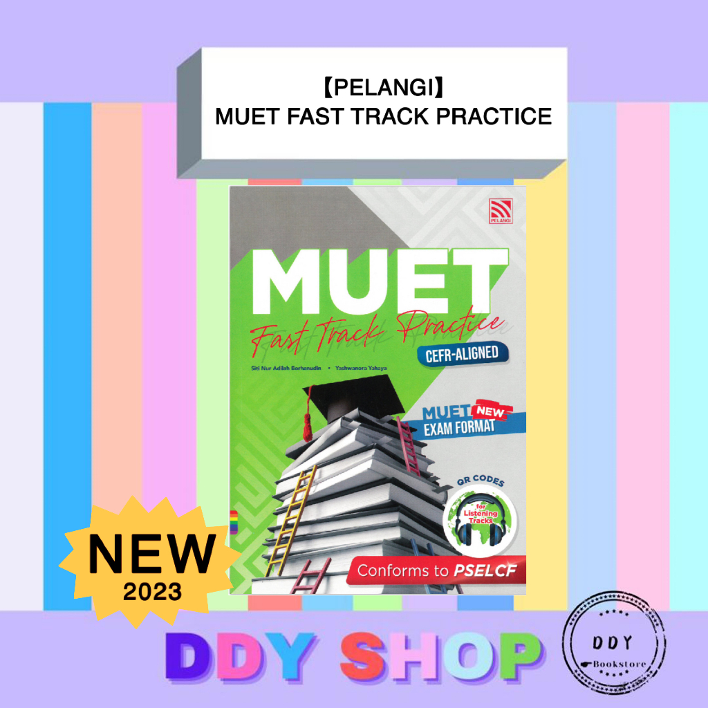 【Pelangi】Muet Fast Track Practice 2023 CEFT-Aligned — MUET Exercise ...