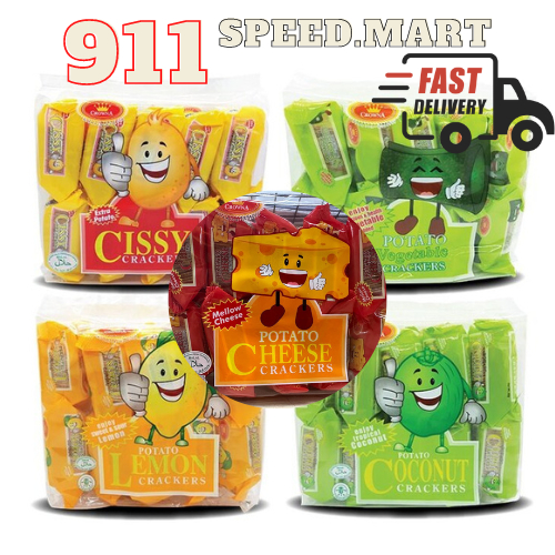 [911] Crowna Extra Potato Crackers 320gm | Shopee Malaysia