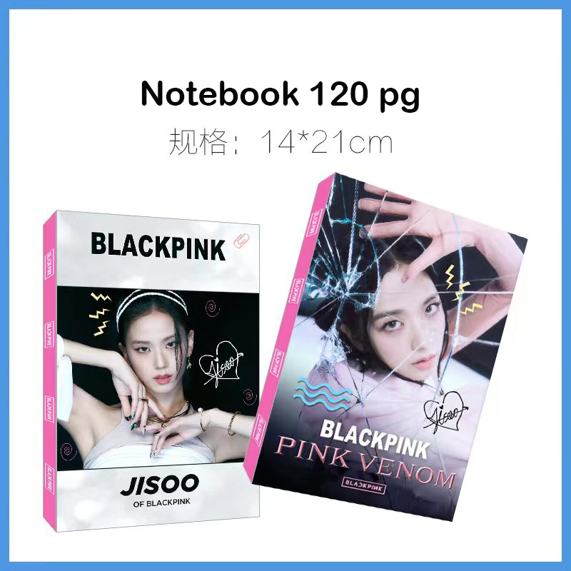 BL@CKPINK Pink Venom Notebook 120pg with Photo Card Set Kpop Note Pink ... BL@CKPINK Pink Venom Notebook 120pg with Photo Card Set Kpop Note Pink ...