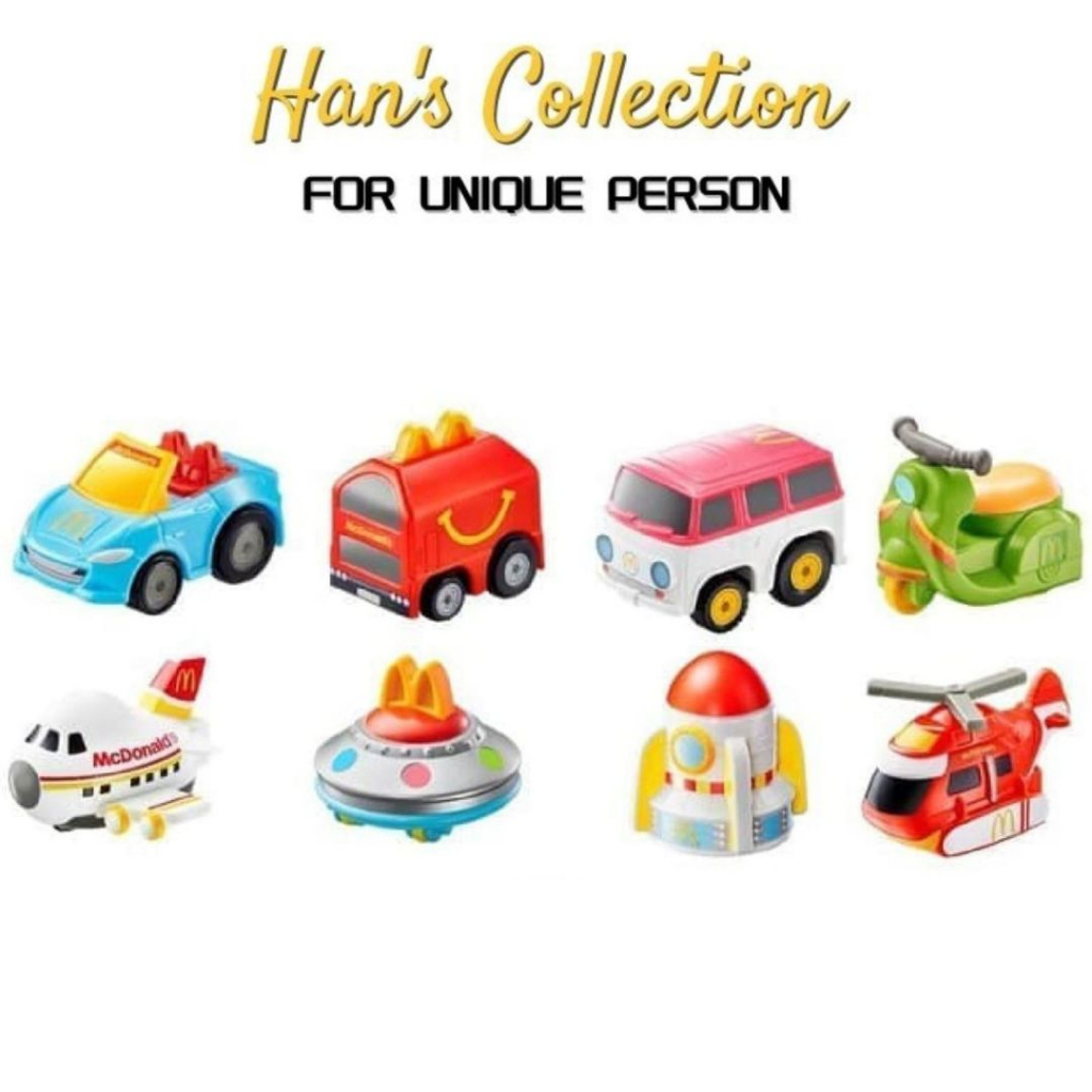 McDonald's McDonalds McD Mekdi Happy Meal Choro-Q Toy Car 2016 & 2018 ...