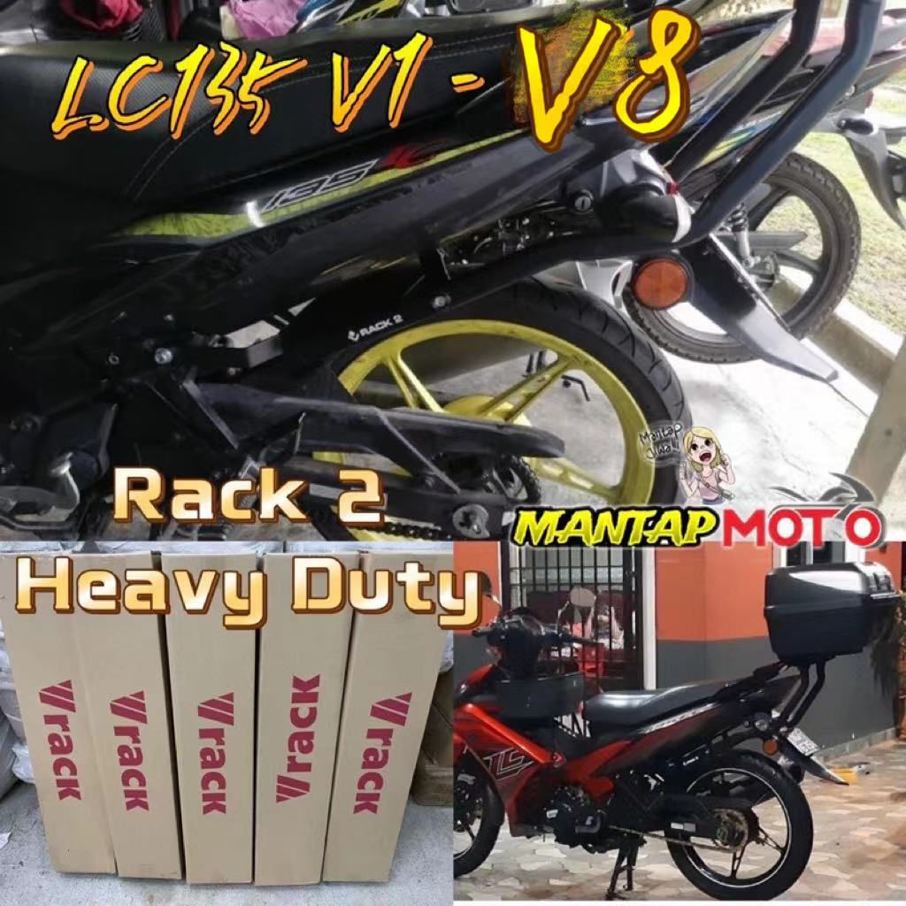 LC135 V1 V2 V3 V4 V5 V6 V7 V8 RACK-2 MONORACK / ADJUSTABLE TAPAK J TOP ...