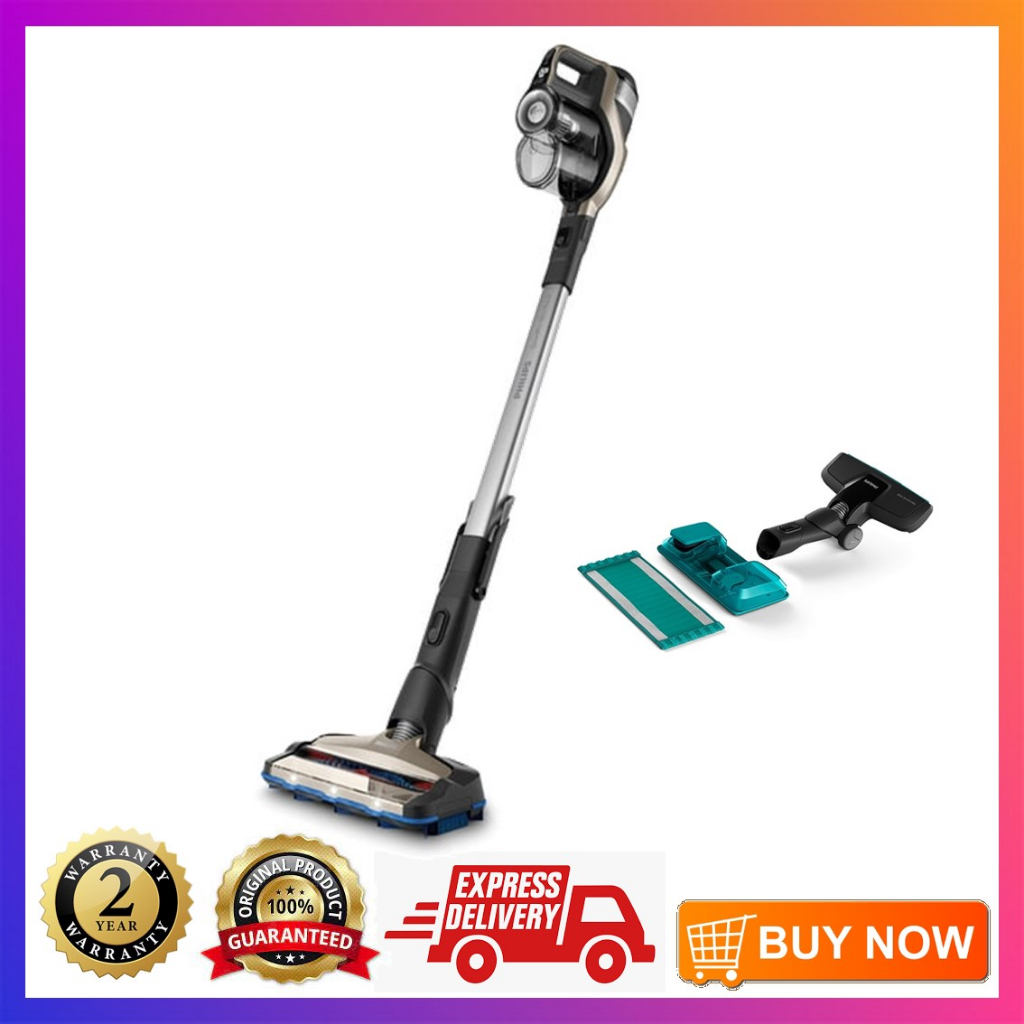 Philips SpeedPro Max Aqua Cordless Stick Vacuum Cleaner FC6903 | Shopee ...