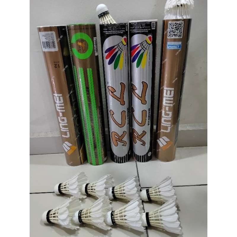 (USED) Badminton Shuttlecock Gred D 12pcs/tube | Shopee Malaysia