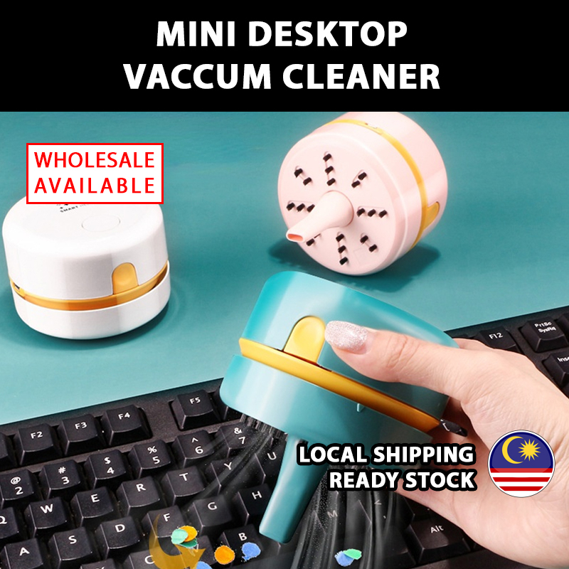Mini Desktop Vacuum Cleaner Mini Sweeper Mini Vaccum Handheld Cleaning ...