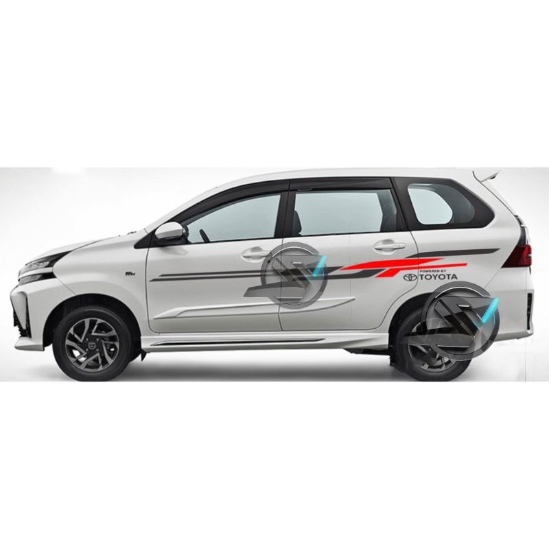 (Ready Stock) S1124# Universal Car body stripe For Toyota Innova Atem ...