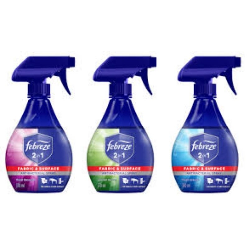 Febreze 2 in 1 antibacterial Spray 370ml & 800ml for Fabric and Surface | Shopee Malaysia