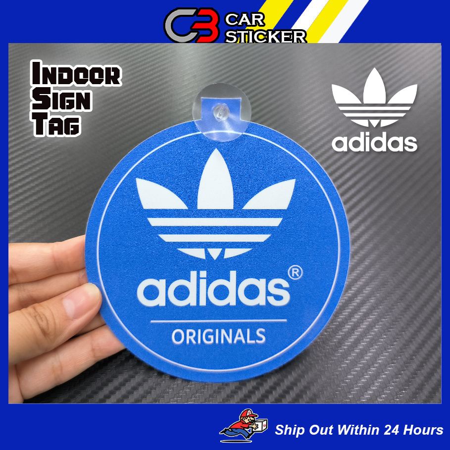 Adidas Car Sign Tag / T179 | Shopee Malaysia
