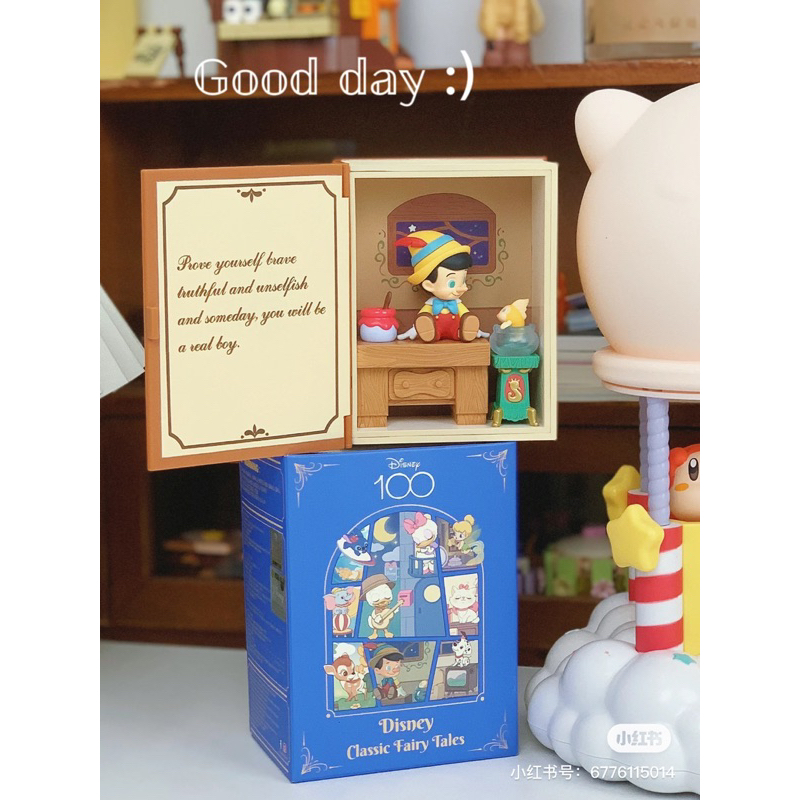 POPMART Disney Classic Fairy Tale Series Mystery Box Pinocchio Stitch ...