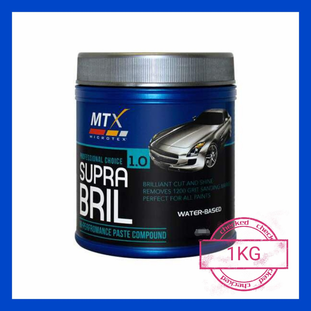 PELBAGAI UBAT PENGGILAT KERETA Microtex Supra Polishing Series Complete ...