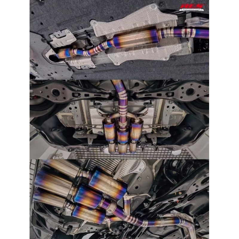 RES Honda Civic FL5 Type R 2.0 Titanium Car Exhaust Pipe Muffler ...